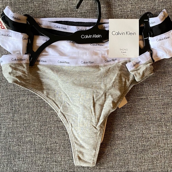 Calvin Klein | Intimates & Sleepwear | Ck Thongs 3 Pack | Poshmark